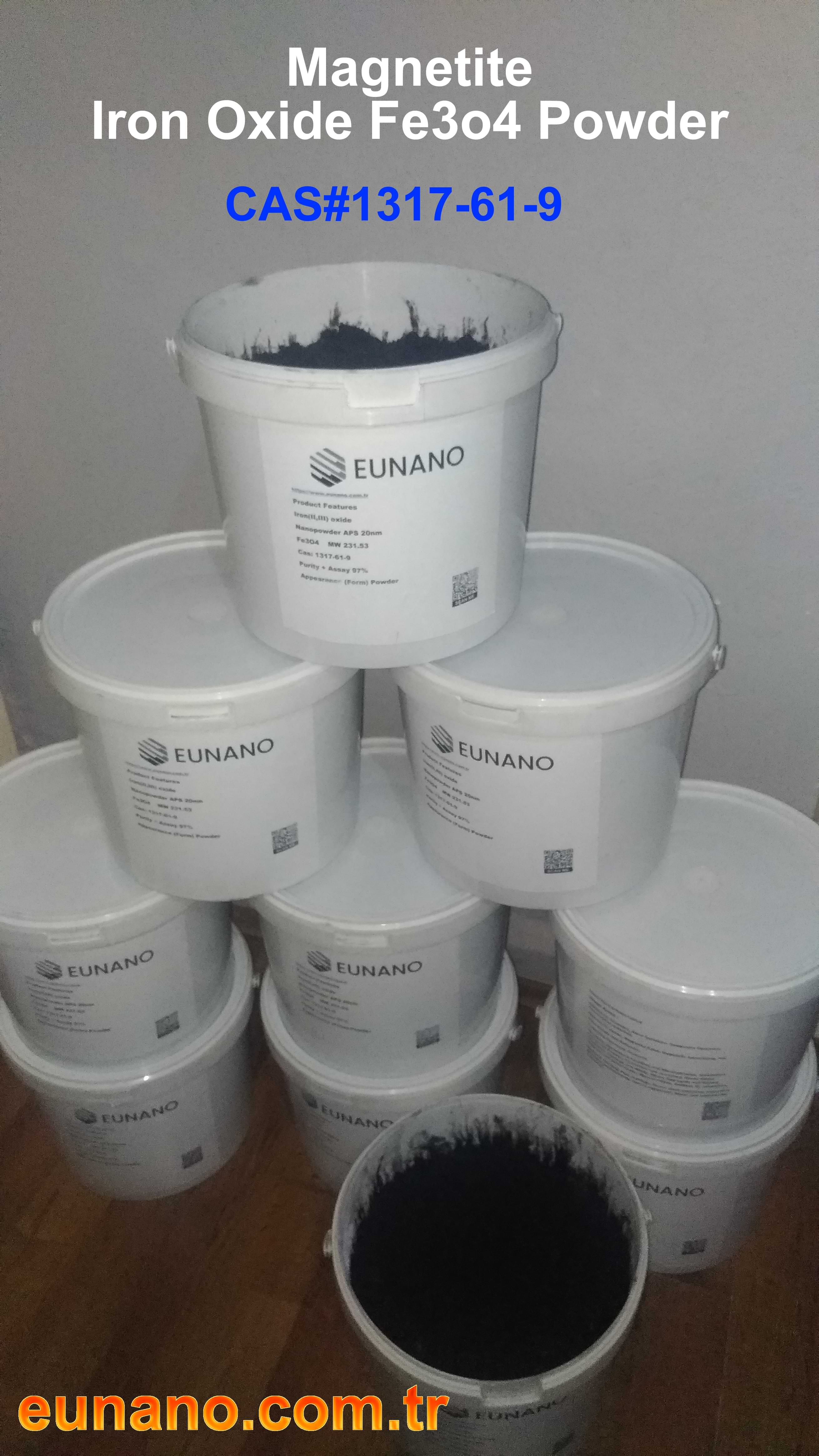 Fe₃O₄ Nano Iron Oxide Powder – 20nm/30nm Magnetite | EUNANO